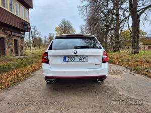 White Skoda Octavia 2018 in Tallinn, with an engine capacity of 2.00 L and mileage of 192 thousand km for 14990 €, photo 6 on AUTOMOTO.COM.LV