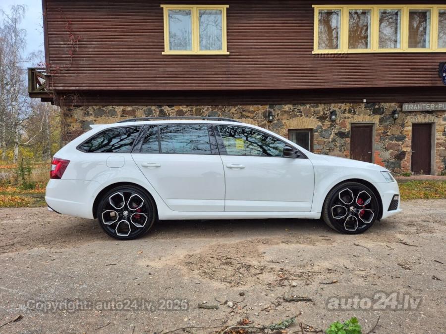 White Skoda Octavia 2018 in Tallinn, with an engine capacity of 2.00 L and mileage of 192 thousand km for 14990 €, photo 9 on AUTOMOTO.COM.LV