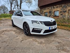 White Skoda Octavia 2018 in Tallinn, with an engine capacity of 2.00 L and mileage of 192 thousand km for 14990 €, photo 11 on AUTOMOTO.COM.LV
