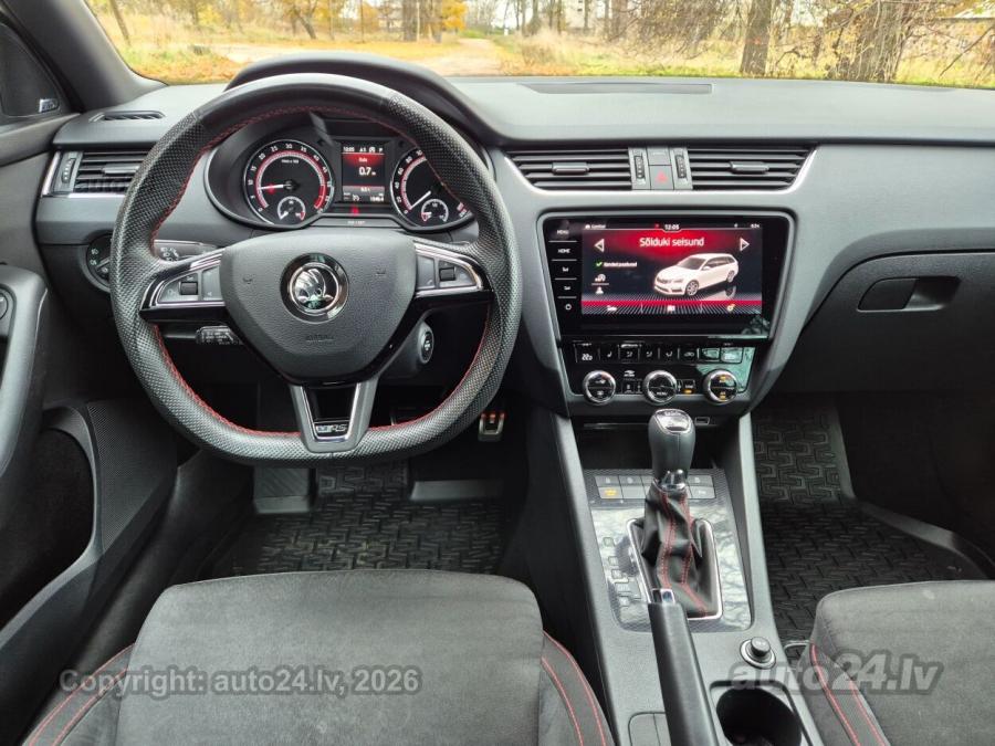 White Skoda Octavia 2018 in Tallinn, with an engine capacity of 2.00 L and mileage of 192 thousand km for 14990 €, photo 17 on AUTOMOTO.COM.LV