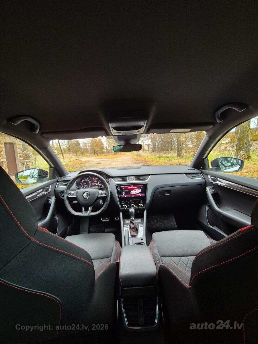 White Skoda Octavia 2018 in Tallinn, with an engine capacity of 2.00 L and mileage of 192 thousand km for 14990 €, photo 19 on AUTOMOTO.COM.LV