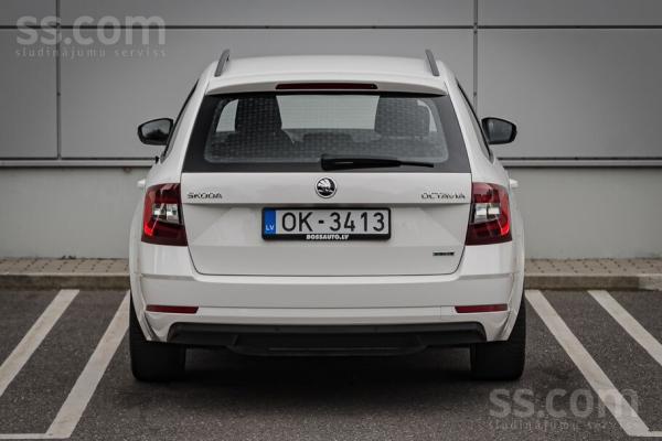White Skoda Octavia 2018 in Riga, with an engine capacity of 1.40 L and mileage of 226 thousand km for 9995 €, photo 5 on AUTOMOTO.COM.LV