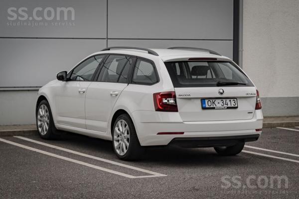 White Skoda Octavia 2018 in Riga, with an engine capacity of 1.40 L and mileage of 226 thousand km for 9995 €, photo 6 on AUTOMOTO.COM.LV
