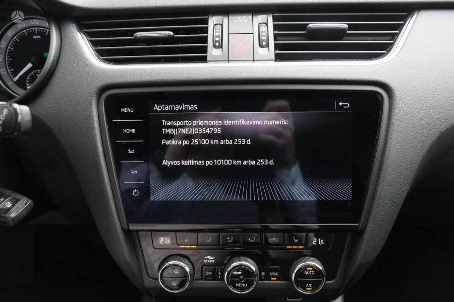 Balts Skoda Octavia 2018 Viļņa, ar dzinēja tilpumu 1.97 L un nobraukumu 230 tūkst. km par 11950 €, foto 15 vietnē AUTOMOTO.COM.LV