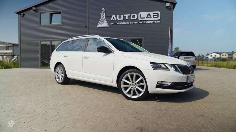 Balts Skoda Octavia 2018 Viļņa, ar dzinēja tilpumu 1.60 L un nobraukumu 300 tūkst. km par 9500 €, foto 9 vietnē AUTOMOTO.COM.LV