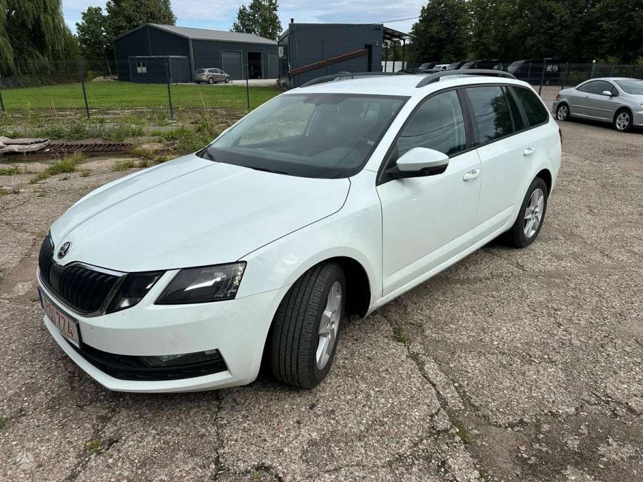White Skoda Octavia 2018 in Jurbarkas, with an engine capacity of 1.60 L and mileage of 230 thousand km for 7250 €, photo 4 on AUTOMOTO.COM.LV