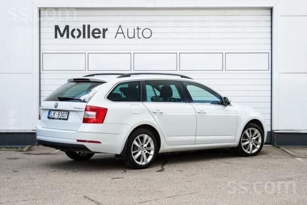 White Skoda Octavia 2018 in Riga, with an engine capacity of 2.00 L and mileage of 244 thousand km for 7950 €, photo 5 on AUTOMOTO.COM.LV