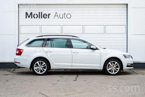 White Skoda Octavia 2018 in Riga, with an engine capacity of 2.00 L and mileage of 244 thousand km for 7950 €, photo 6 on AUTOMOTO.COM.LV