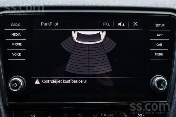 White Skoda Octavia 2018 in Riga, with an engine capacity of 2.00 L and mileage of 244 thousand km for 7950 €, photo 11 on AUTOMOTO.COM.LV