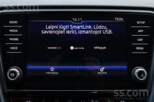 Белый Шкода Октавия 2018 в Рига, объемом двигателя 2.00 л и пробегом 244 тыс. км за 7950 €, фото 12 на AUTOMOTO.COM.LV