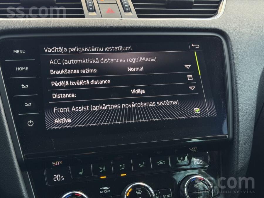 Белый Шкода Октавия 2018 в Валмиера, объемом двигателя 1.60 л и пробегом 237 тыс. км за 8800 €, фото 14 на AUTOMOTO.COM.LV
