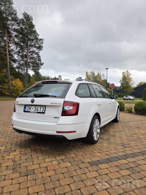 White Skoda Octavia 2018 in Riga, with an engine capacity of 1.40 L and mileage of 226 thousand km for 9650 €, photo 10 on AUTOMOTO.COM.LV