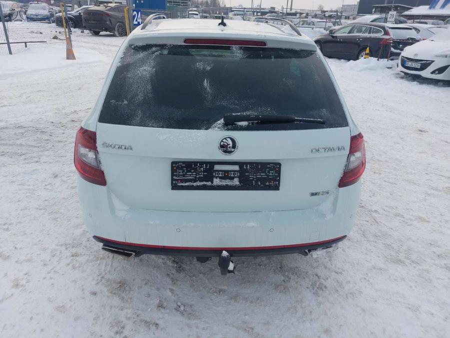 White Skoda Octavia 2019 in Kaunas, with an engine capacity of 1.97 L and mileage of 260 thousand km for 12950 €, photo 6 on AUTOMOTO.COM.LV