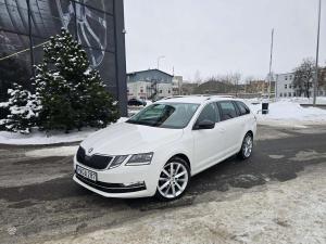White Skoda Octavia 2019 in Vilnius, with an engine capacity of 1.60 L and mileage of 289 thousand km for 9400 €, photo  on AUTOMOTO.COM.LV