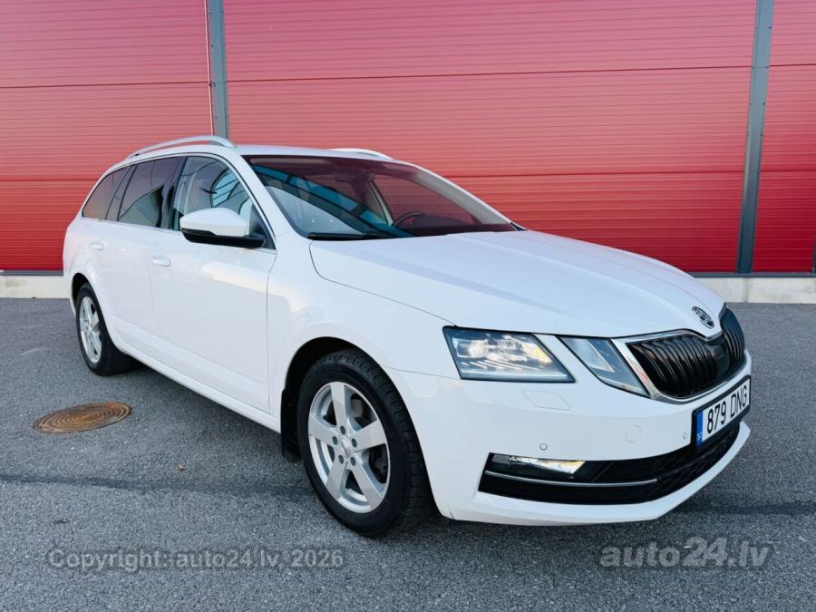 White Skoda Octavia 2019 in Tallinn, with an engine capacity of 1.50 L and mileage of 196 thousand km for 10498 €, photo 1 on AUTOMOTO.COM.LV