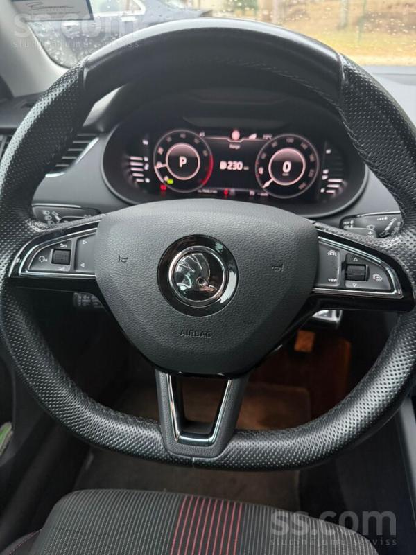 White Skoda Octavia 2019 in Riga, with an engine capacity of 1.50 L and mileage of 259 thousand km for 9500 €, photo 5 on AUTOMOTO.COM.LV