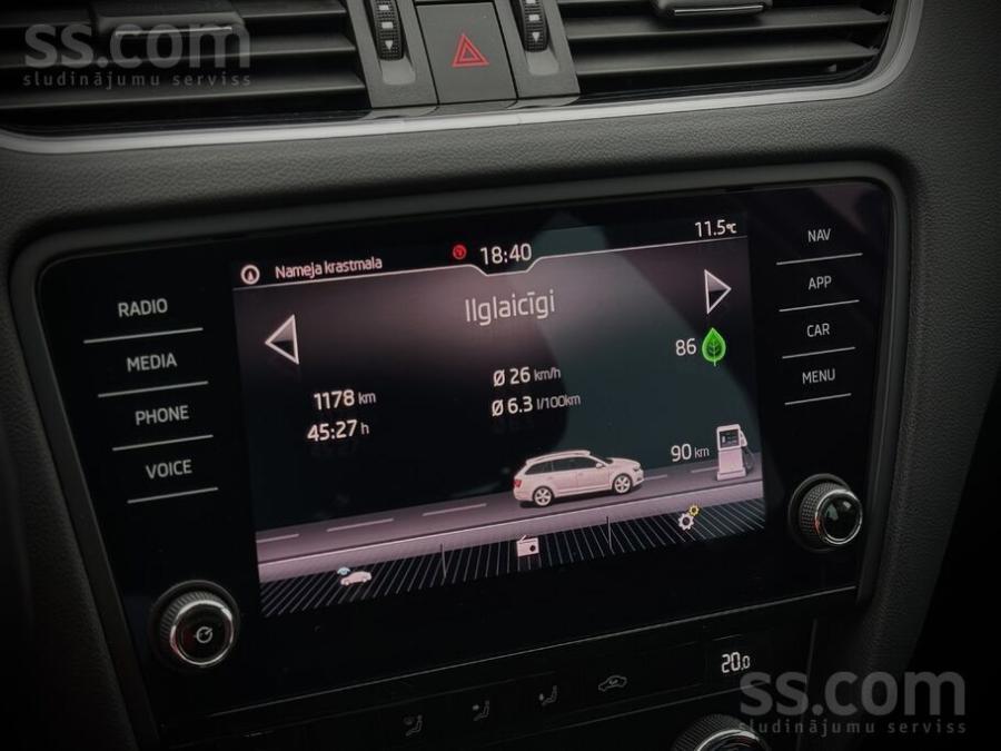 Balts Skoda Octavia 2019 Rīga, ar dzinēja tilpumu 1.60 L un nobraukumu 157 tūkst. km par 11500 €, foto 23 vietnē AUTOMOTO.COM.LV