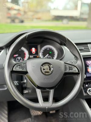 White Skoda Octavia 2019 in Riga, with an engine capacity of 1.50 L and mileage of 122 thousand km for 14200 €, photo 6 on AUTOMOTO.COM.LV