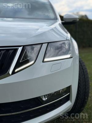 White Skoda Octavia 2019 in Riga, with an engine capacity of 1.50 L and mileage of 122 thousand km for 14200 €, photo 24 on AUTOMOTO.COM.LV