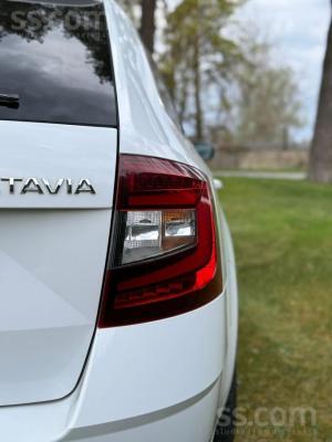 White Skoda Octavia 2019 in Riga, with an engine capacity of 1.50 L and mileage of 122 thousand km for 14200 €, photo 26 on AUTOMOTO.COM.LV
