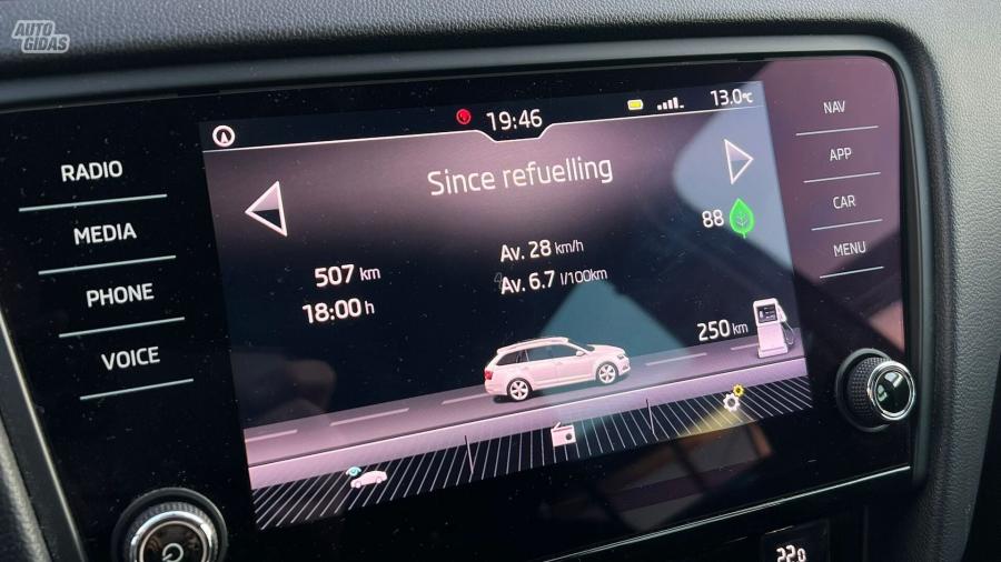 Balts Skoda Octavia 2019 Viļņa, ar dzinēja tilpumu 1.60 L un nobraukumu 271 tūkst. km par 10400 €, foto 3 vietnē AUTOMOTO.COM.LV