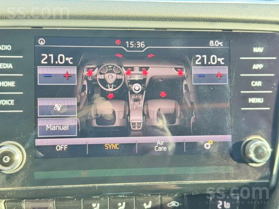 Balts Skoda Octavia 2019 Rīga, ar dzinēja tilpumu 1.60 L un nobraukumu 212 tūkst. km par 10250 €, foto 9 vietnē AUTOMOTO.COM.LV