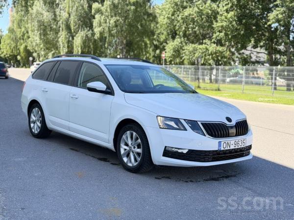 White Skoda Octavia 2019 in Riga, with an engine capacity of 1.60 L and mileage of 212 thousand km for 9550 €, photo 3 on AUTOMOTO.COM.LV