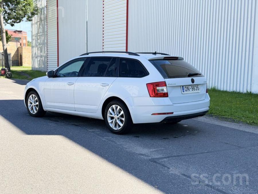 Белый Шкода Октавия 2019 в Рига, объемом двигателя 1.60 л и пробегом 212 тыс. км за 9550 €, фото 6 на AUTOMOTO.COM.LV