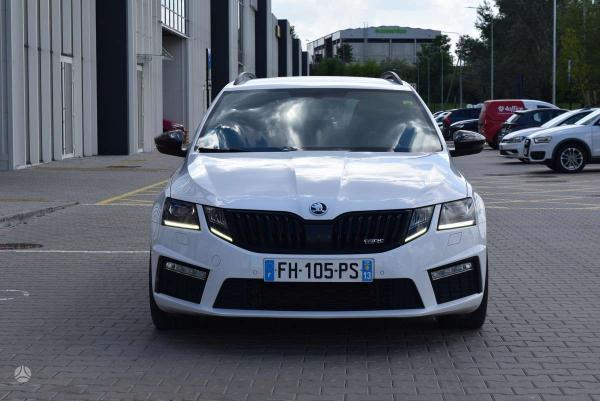 White Skoda Octavia 2019 in Vilnius, with an engine capacity of 1.97 L and mileage of 195 thousand km for 11200 €, photo 2 on AUTOMOTO.COM.LV