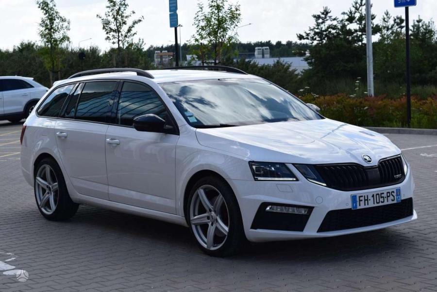 Balts Skoda Octavia 2019 Viļņa, ar dzinēja tilpumu 1.97 L un nobraukumu 195 tūkst. km par 11200 €, foto 4 vietnē AUTOMOTO.COM.LV