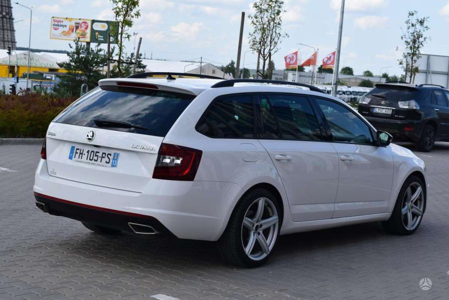 Balts Skoda Octavia 2019 Viļņa, ar dzinēja tilpumu 1.97 L un nobraukumu 195 tūkst. km par 11200 €, foto 5 vietnē AUTOMOTO.COM.LV