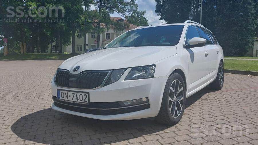 Белый Шкода Октавия 2019 в Алуксне, объемом двигателя 1.50 л и пробегом 0 тыс. км за 8400 €, фото 1 на AUTOMOTO.COM.LV