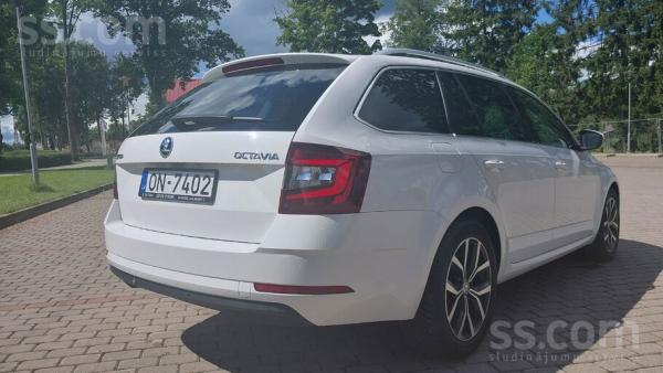 White Skoda Octavia 2019 in Aluksne, with an engine capacity of 1.50 L and mileage of 0 thousand km for 8400 €, photo 6 on AUTOMOTO.COM.LV