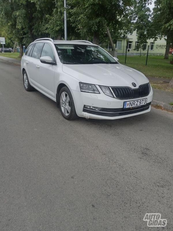 White Skoda Octavia 2019 in Jurbarkas, with an engine capacity of 1.60 L and mileage of 290 thousand km for 8850 €, photo 1 on AUTOMOTO.COM.LV