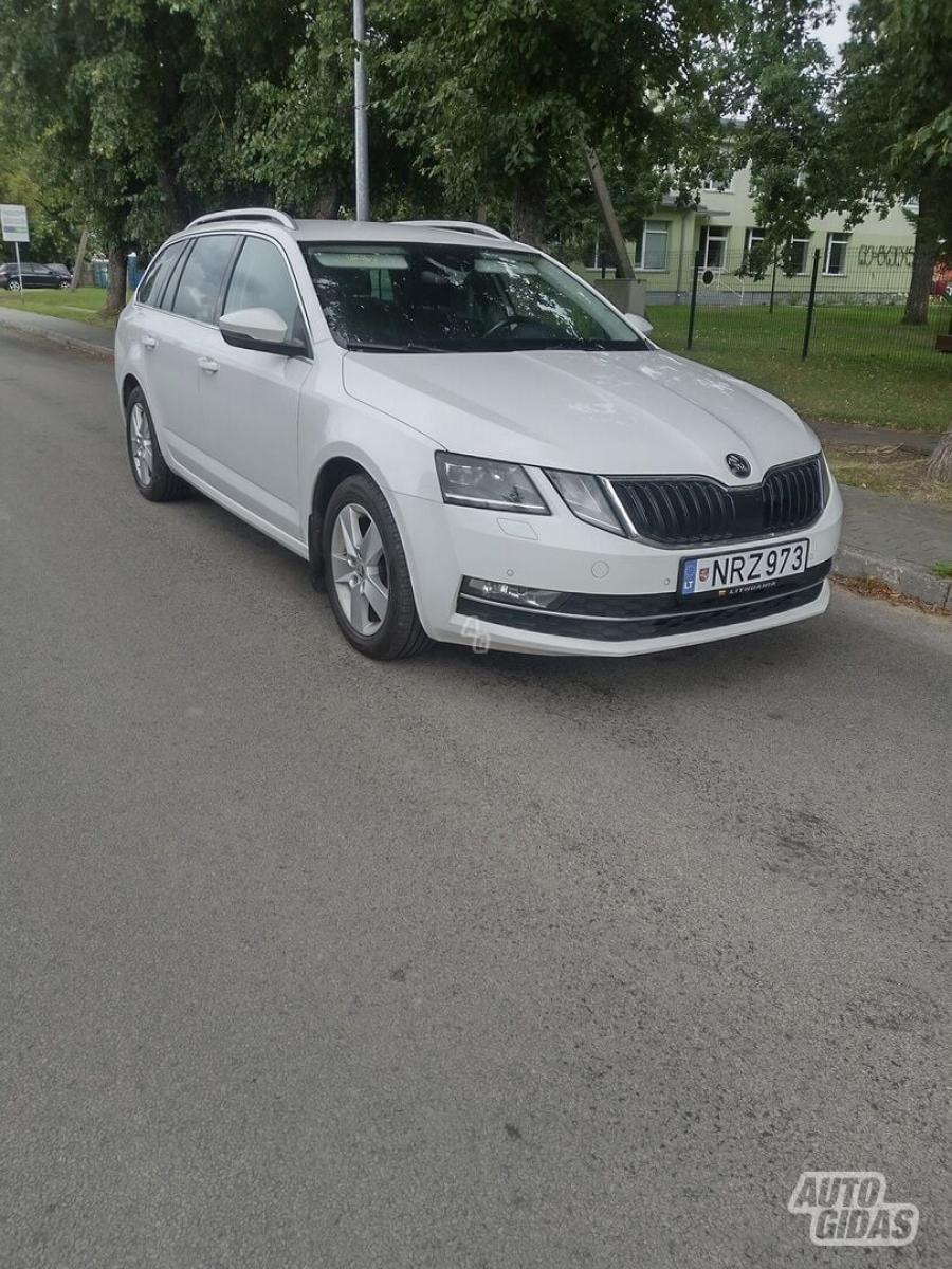 White Skoda Octavia 2019 in Jurbarkas, with an engine capacity of 1.60 L and mileage of 290 thousand km for 8850 €, photo 1 on AUTOMOTO.COM.LV