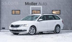 White Skoda Octavia 2020 in Jelgava, with an engine capacity of 1.50 L and mileage of 148 thousand km for 13450 €, photo  on AUTOMOTO.COM.LV
