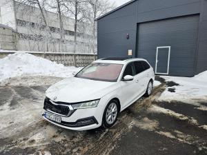 White Skoda Octavia 2020 in Kaunas, with an engine capacity of 1.97 L and mileage of 261 thousand km for 7400 €, photo  on AUTOMOTO.COM.LV