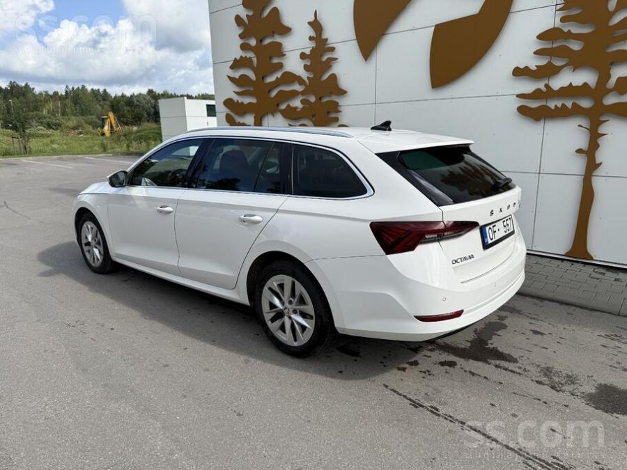White Skoda Octavia 2020 in Ogre, with an engine capacity of 2.00 L and mileage of 0 thousand km for 14000 €, photo 7 on AUTOMOTO.COM.LV