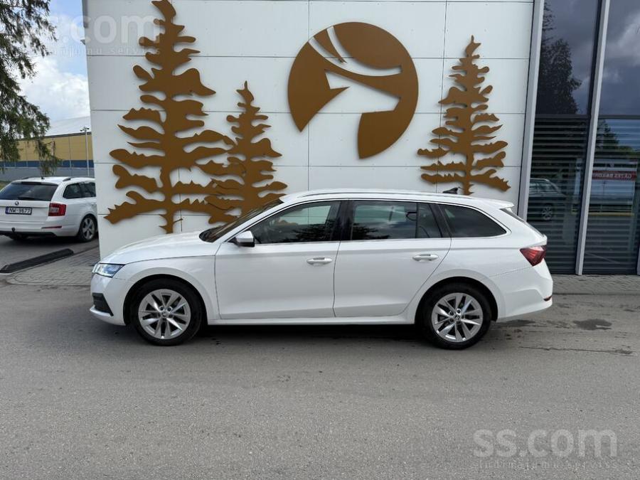White Skoda Octavia 2020 in Ogre, with an engine capacity of 2.00 L and mileage of 0 thousand km for 14000 €, photo 8 on AUTOMOTO.COM.LV
