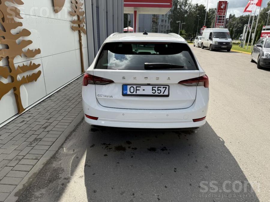 White Skoda Octavia 2020 in Ogre, with an engine capacity of 2.00 L and mileage of 0 thousand km for 14000 €, photo 9 on AUTOMOTO.COM.LV