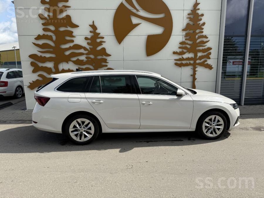 White Skoda Octavia 2020 in Ogre, with an engine capacity of 2.00 L and mileage of 0 thousand km for 14000 €, photo 10 on AUTOMOTO.COM.LV