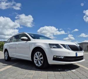 White Skoda Octavia 2020 in Raseiniai, with an engine capacity of 1.60 L and mileage of 216 thousand km for 5999 €, photo  on AUTOMOTO.COM.LV