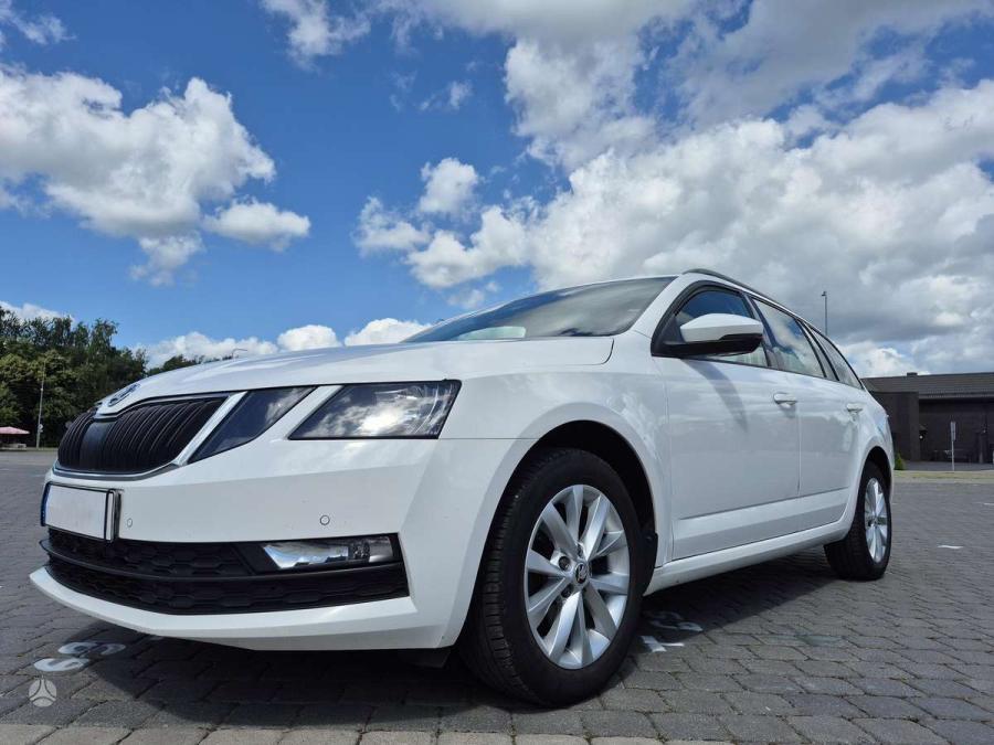 White Skoda Octavia 2020 in Raseiniai, with an engine capacity of 1.60 L and mileage of 216 thousand km for 5999 €, photo 4 on AUTOMOTO.COM.LV