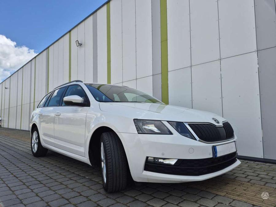 White Skoda Octavia 2020 in Raseiniai, with an engine capacity of 1.60 L and mileage of 216 thousand km for 5999 €, photo 9 on AUTOMOTO.COM.LV