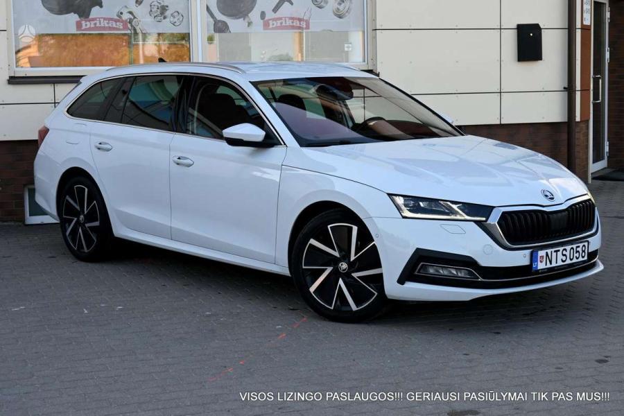 White Skoda Octavia 2020 in Kretinga, with an engine capacity of 2.00 L and mileage of 163 thousand km for 18499 €, photo 1 on AUTOMOTO.COM.LV