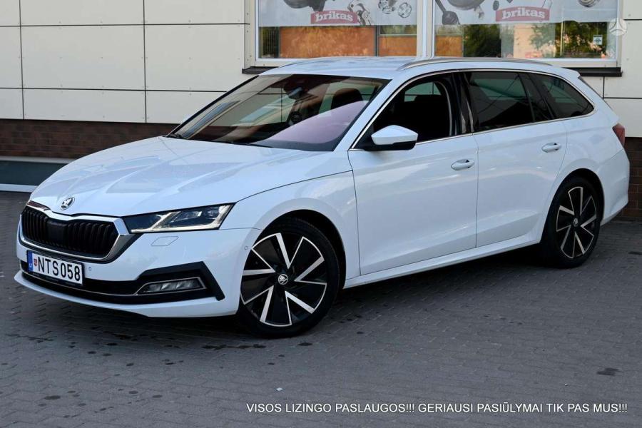 White Skoda Octavia 2020 in Kretinga, with an engine capacity of 2.00 L and mileage of 163 thousand km for 18499 €, photo 4 on AUTOMOTO.COM.LV