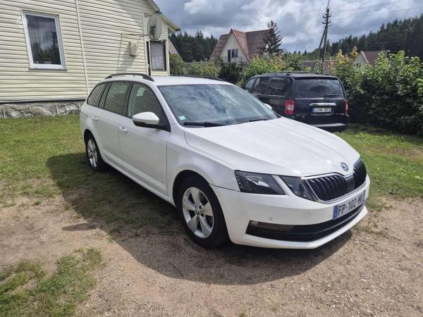 White Skoda Octavia 2020 in Vilnius, with an engine capacity of 1.60 L and mileage of 350 thousand km for 4390 €, photo 3 on AUTOMOTO.COM.LV