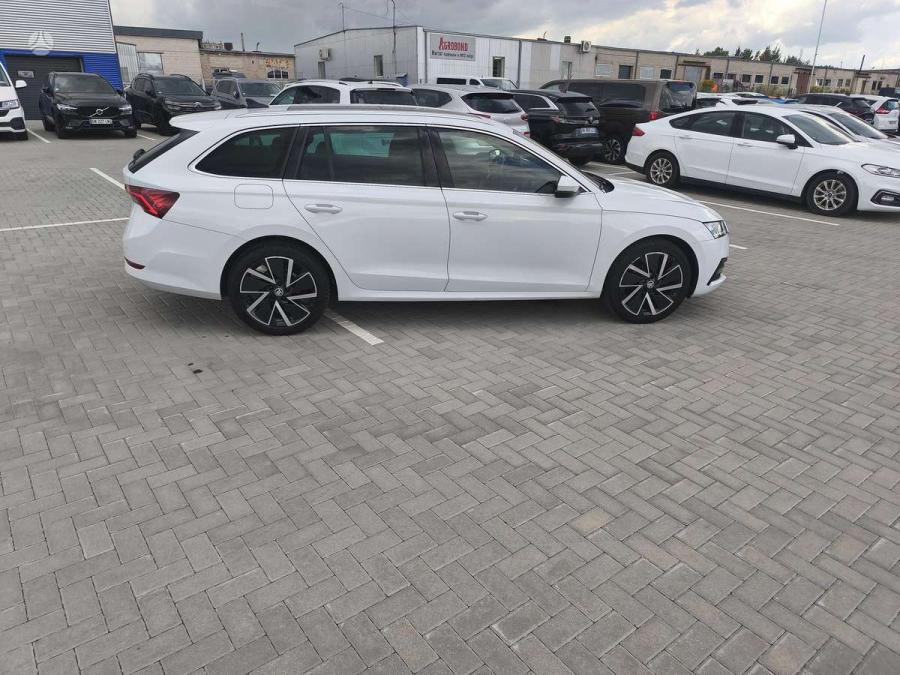 White Skoda Octavia 2020 in Taurage, with an engine capacity of 1.97 L and mileage of 293 thousand km for 11800 €, photo 7 on AUTOMOTO.COM.LV