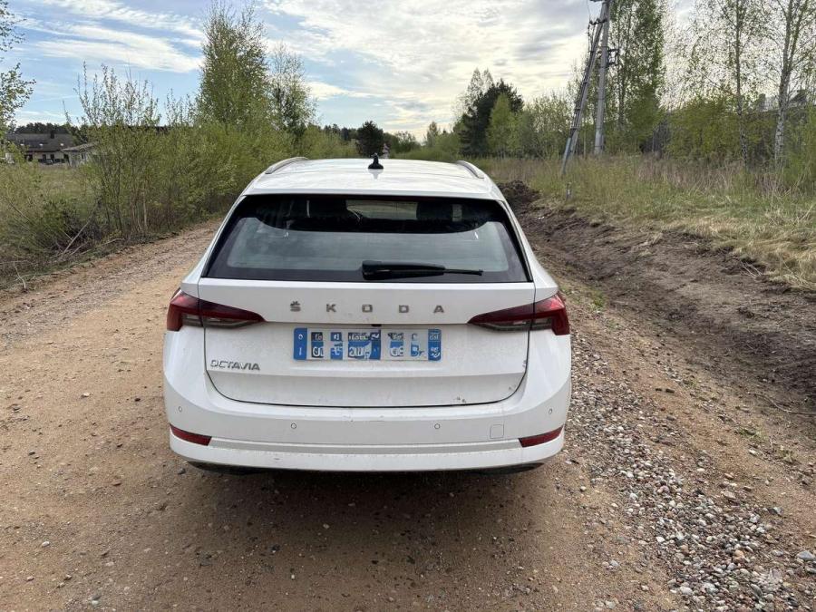 White Skoda Octavia 2020 in Taurage, with an engine capacity of 1.97 L and mileage of 230 thousand km for 6990 €, photo 5 on AUTOMOTO.COM.LV