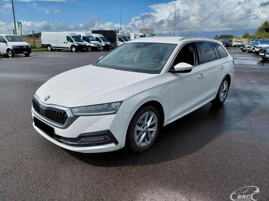 White Skoda Octavia 2020 in Vilnius, with an engine capacity of 1.97 L and mileage of 247 thousand km for 11900 €, photo 1 on AUTOMOTO.COM.LV